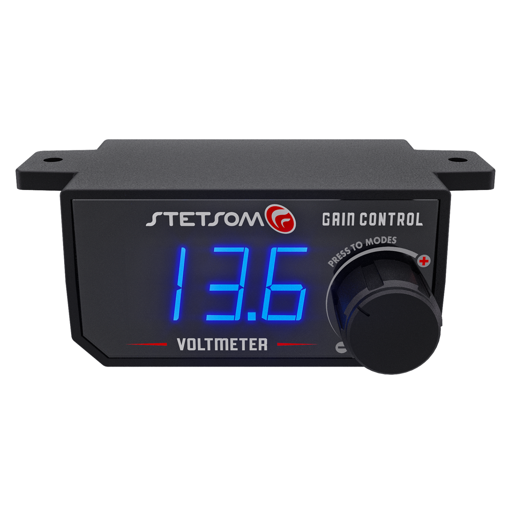 Stetsom Universal Bass Knob Gain Control 4in1 + Voltmeter + On/Off ...