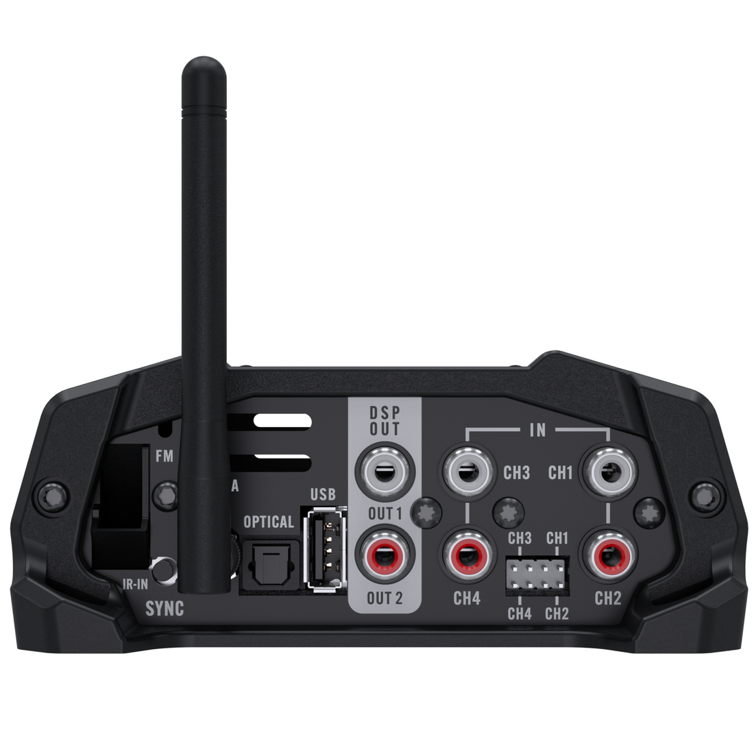 Stetsom High Line DSPLAYER 400.4, Car Audio Amplifier with DSP, Blueto