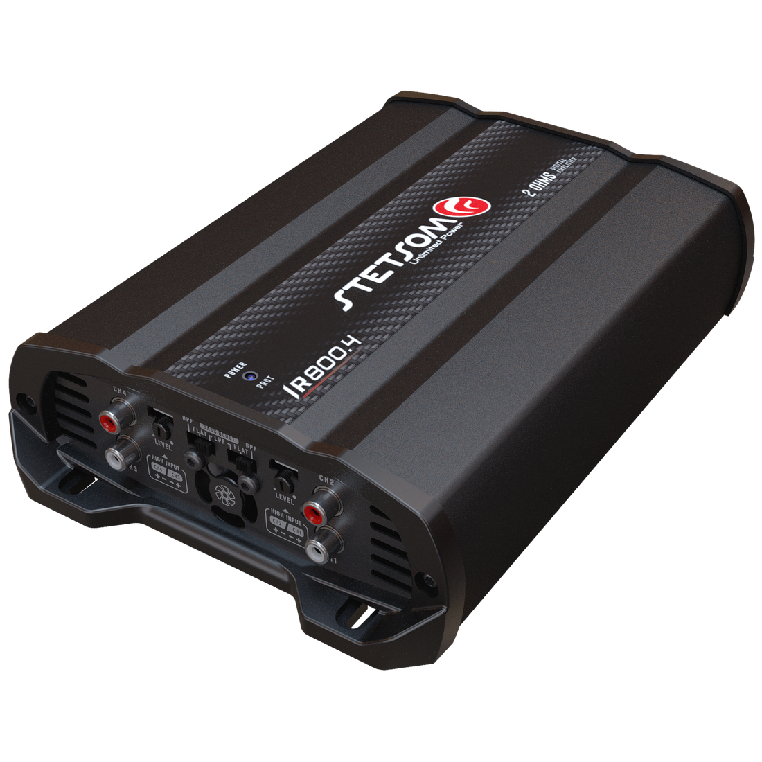 Stetsom IR 800.4 Compact Digital Multi Channel Amplifier 4 Channels 80