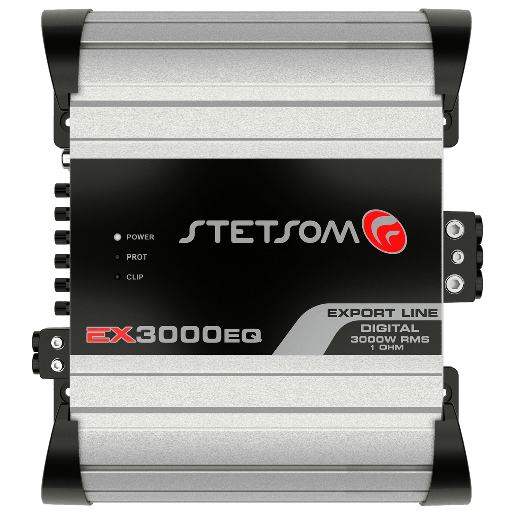 Stetsom EX 3000 EQ Mono Digital Amplifier Full Range Class D 3k RMS